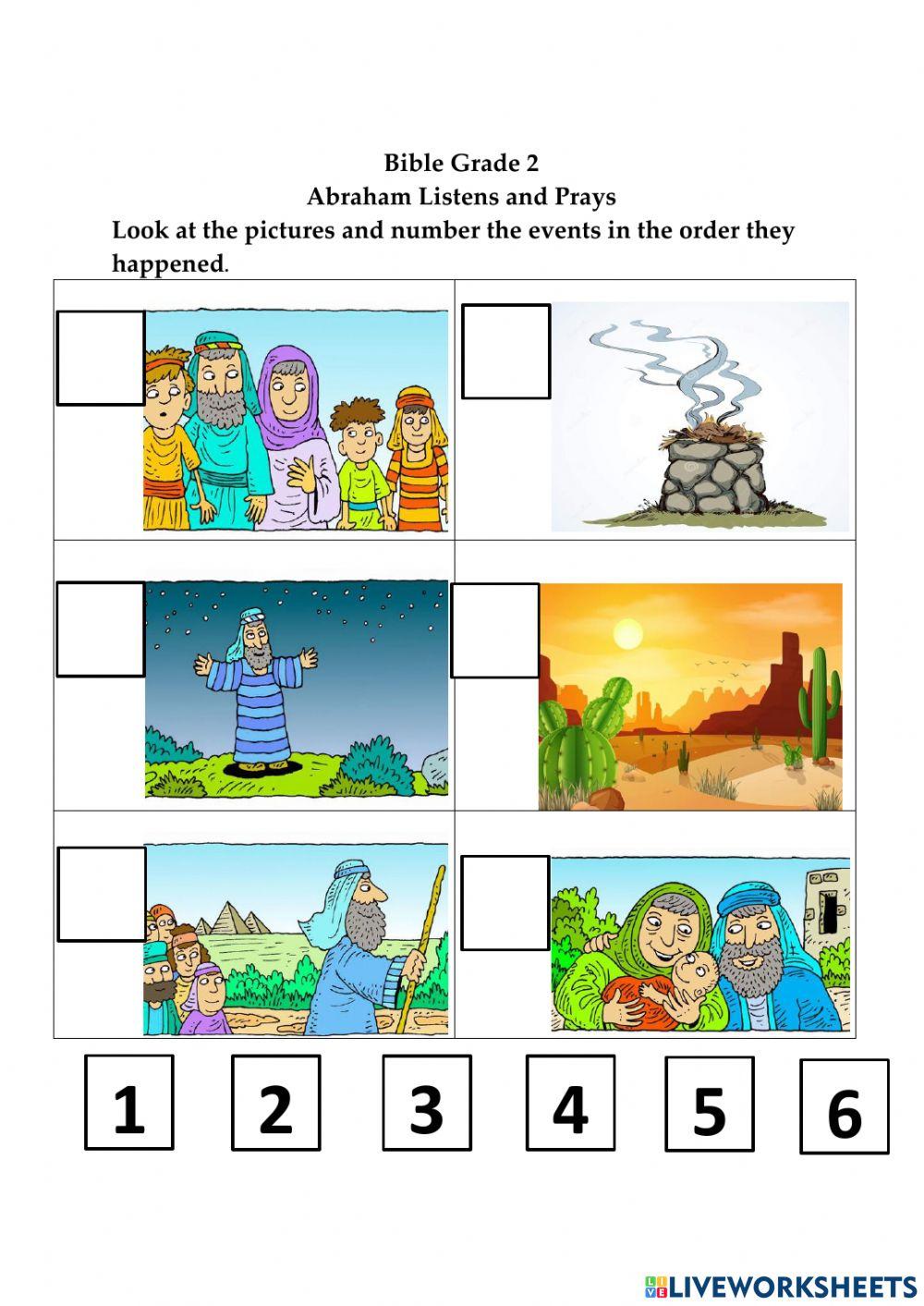 6681178 | GRADE 2 BIBLE QUIZ - 1 AND 2 | Claudine