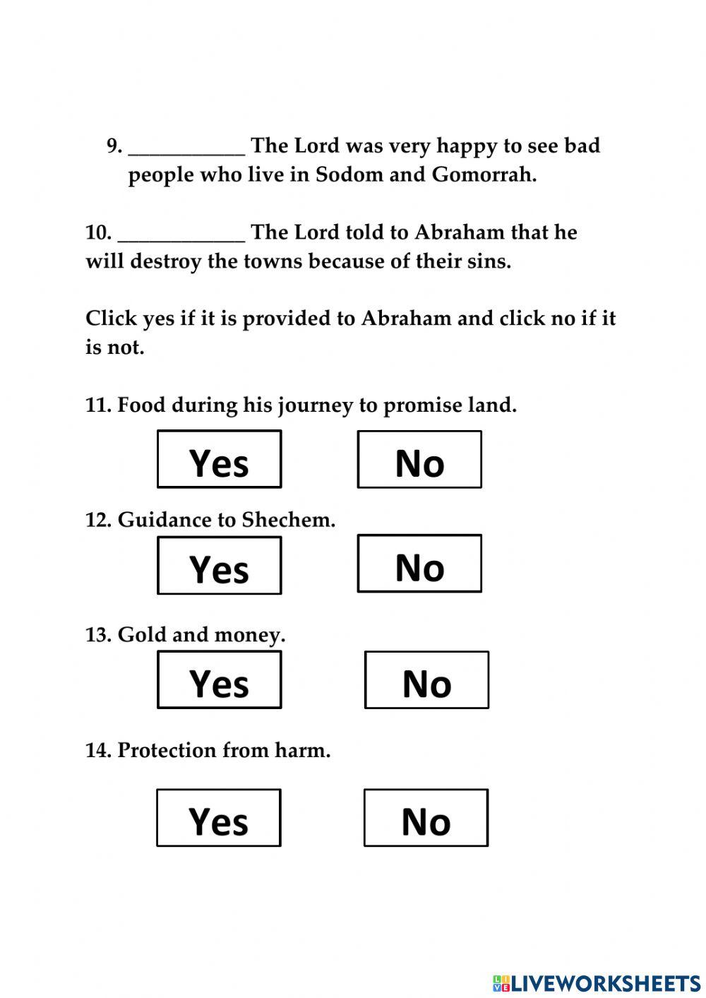 6681178 | GRADE 2 BIBLE QUIZ - 1 AND 2 | Claudine