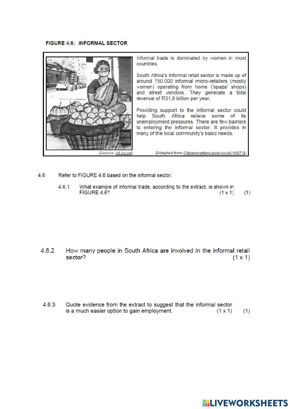 Geography paper… | Free Interactive Worksheets | 1254528