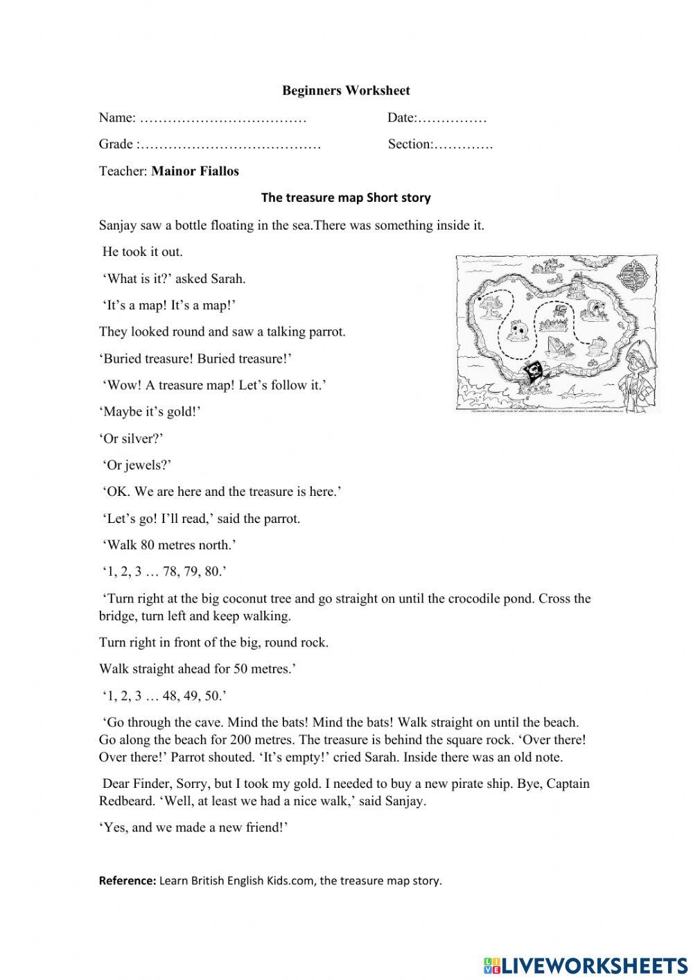 Beginners Worksheet interactive worksheet | Live Worksheets