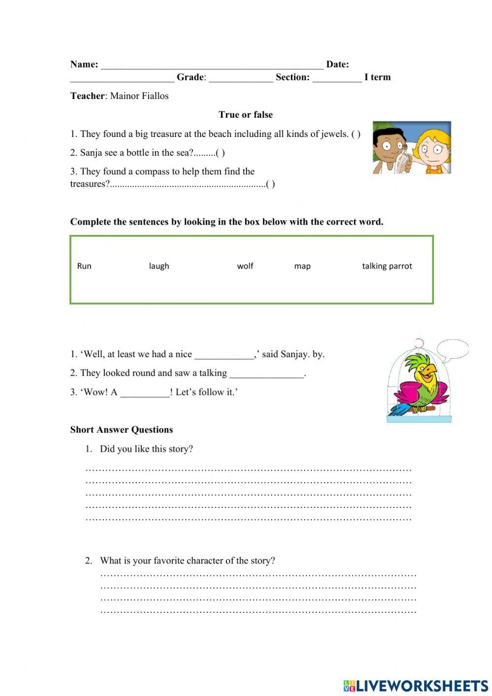 Beginners Worksheet interactive worksheet | Live Worksheets