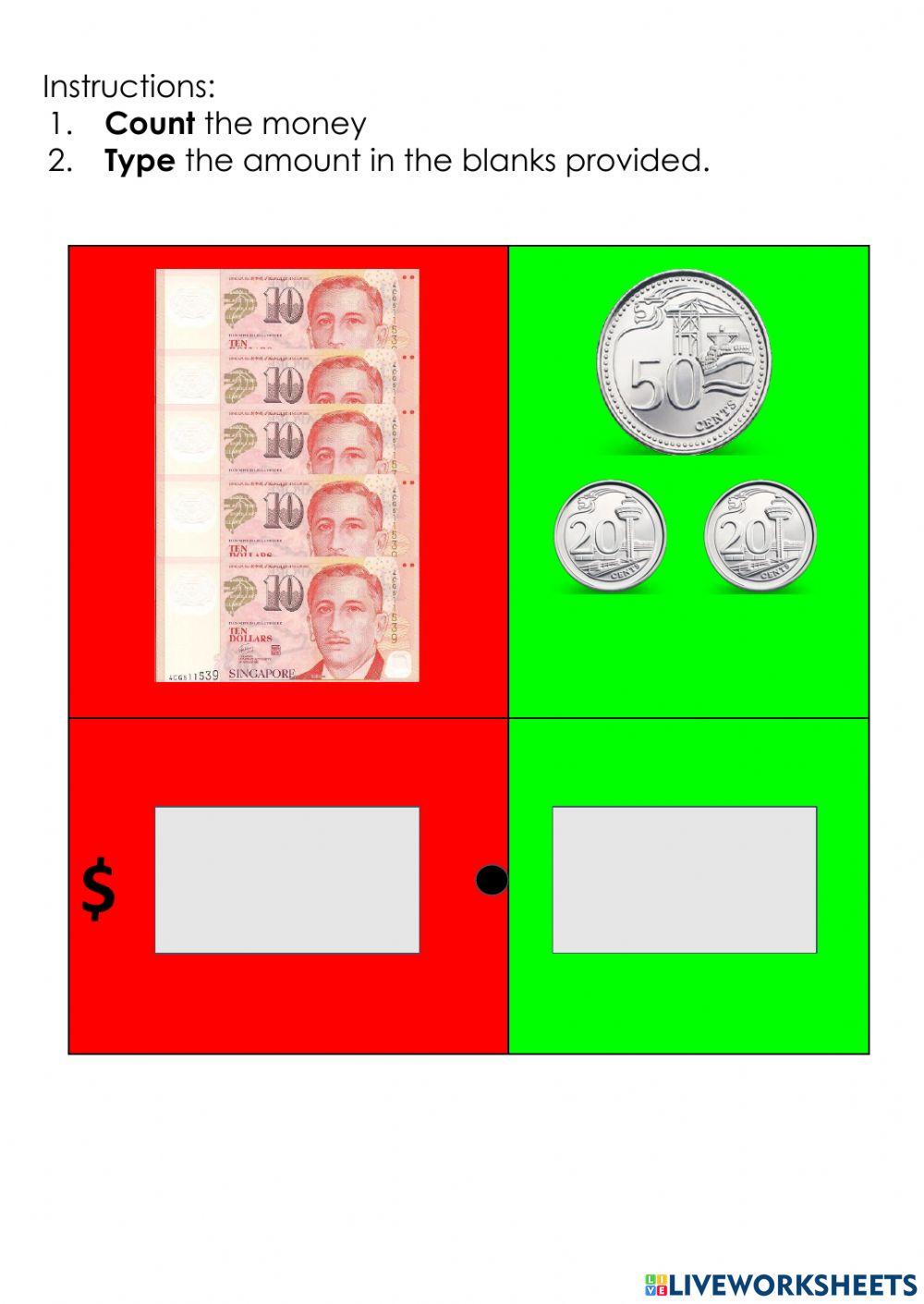 Counting Money Up To 50 Worksheet Live Worksheets counting-money-up-to-50-worksheet-live-worksheets
