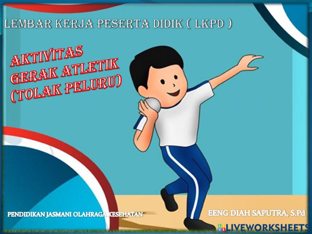 Tolak peluru activity | Live Worksheets