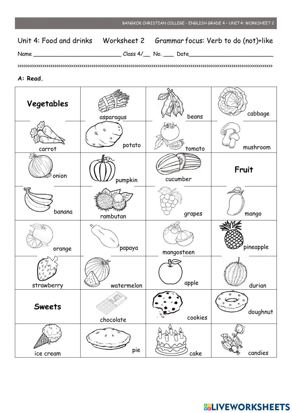 Unit 4 worksheet 2 interactive worksheet | Live Worksheets