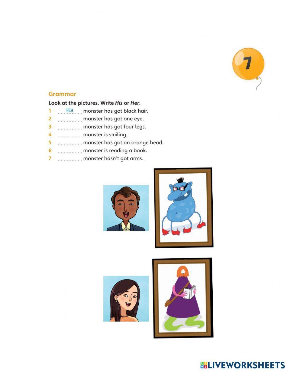 Fun for starter… | Free Interactive Worksheets | 1256797