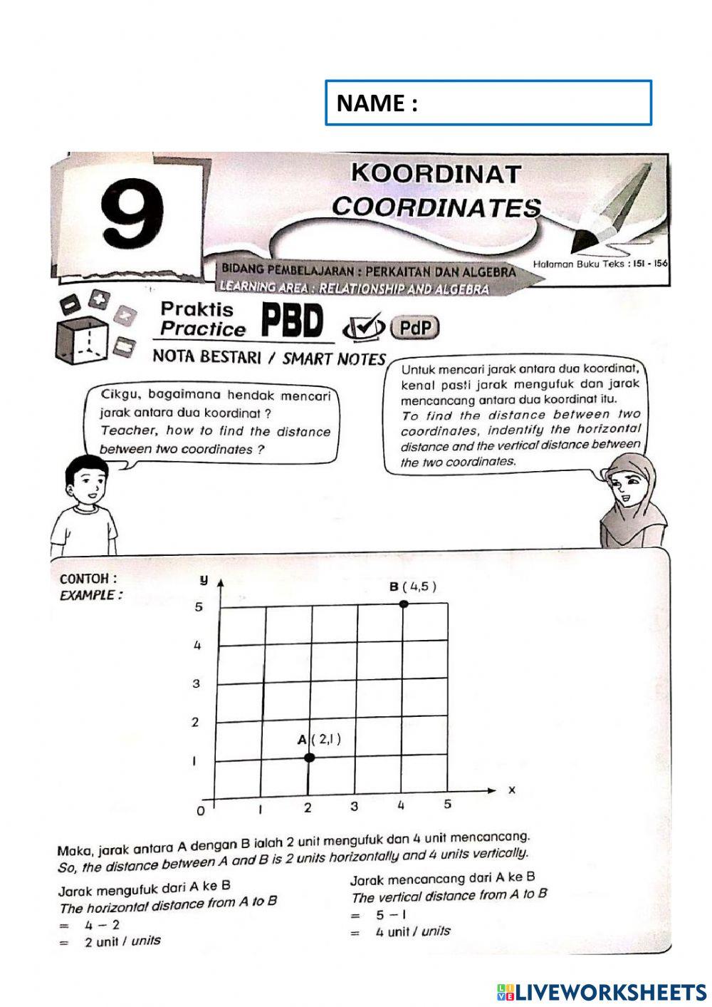 MATHS YEAR 5- COORDINATES 5124652 | s_izwanie | Live