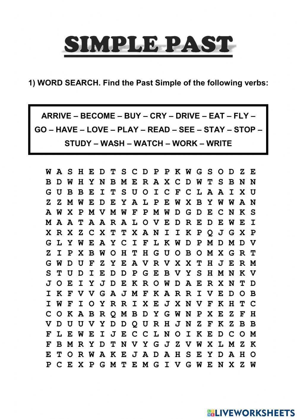Past Simple - Regular And Irregular Verbs - GITEDU