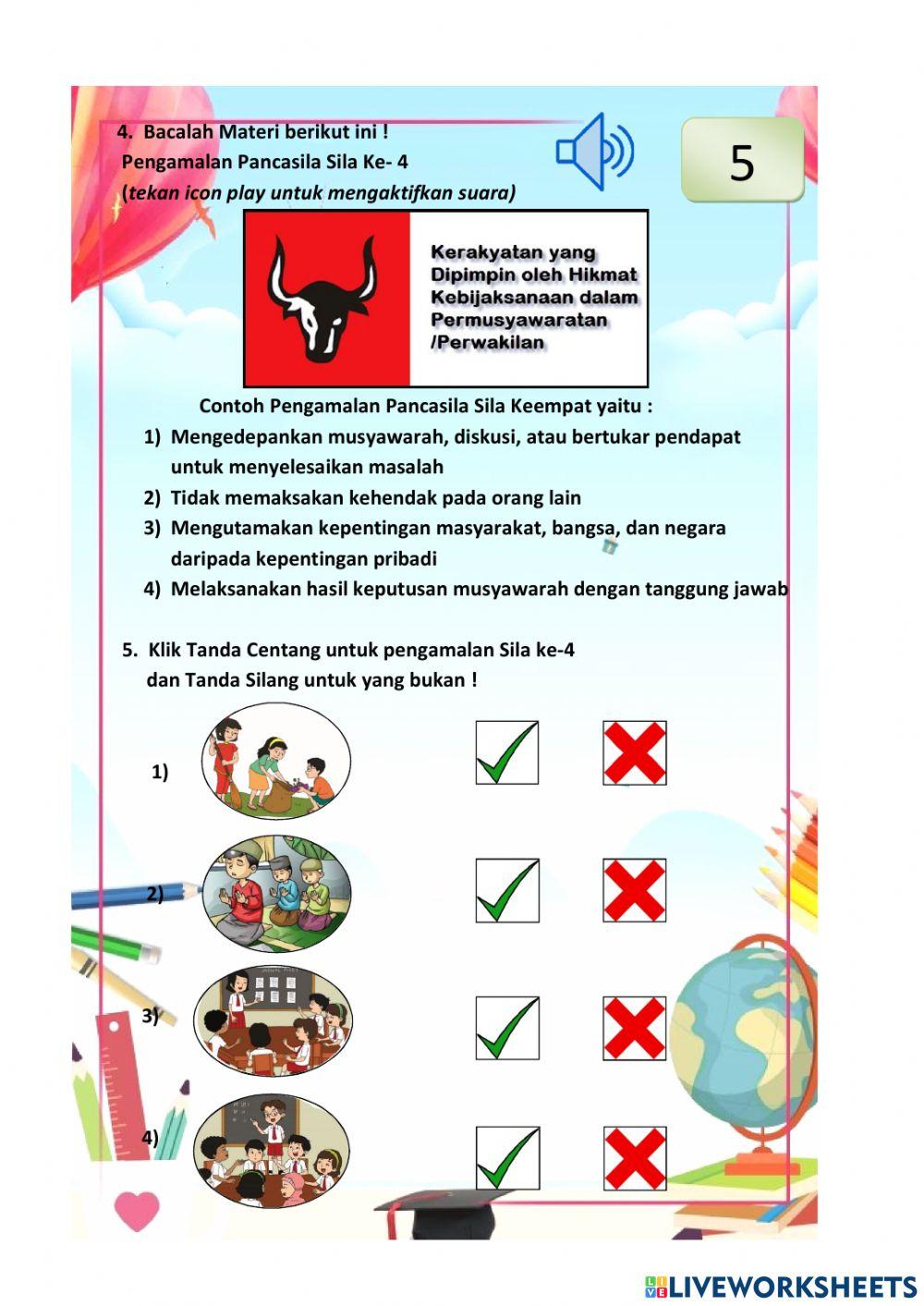 Yuk Belajar Tema 1 ST 2 Kelas II worksheet | Live Worksheets Yuk Belajar Tema 1 ST 2 Kelas II worksheet | Live Worksheets