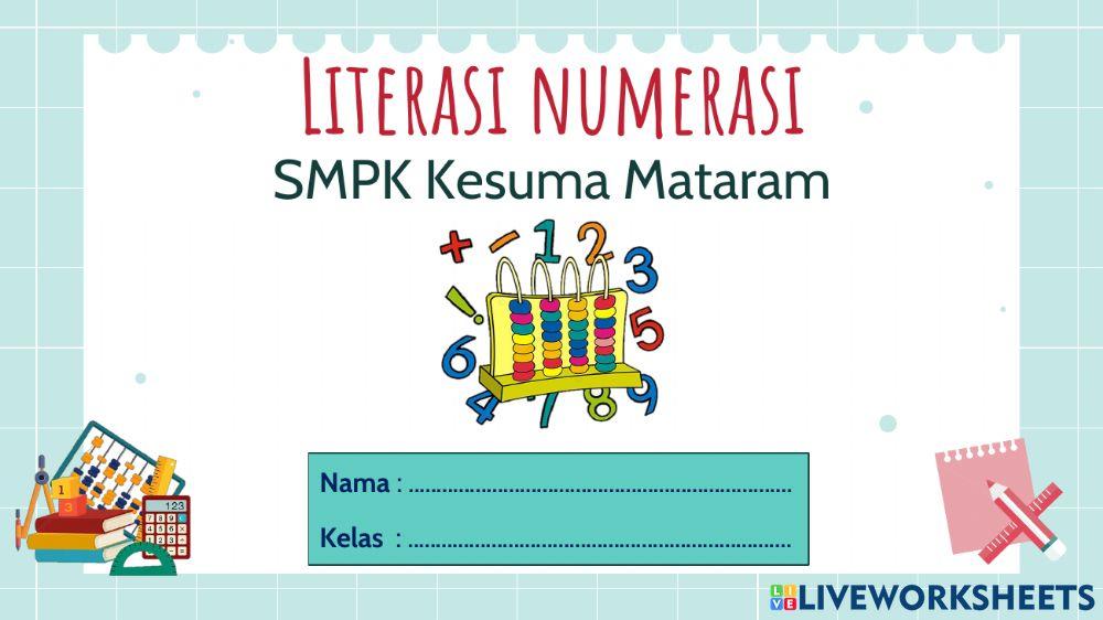 Literasi Numerasi 1259208 | Dini Perwitasari | Live