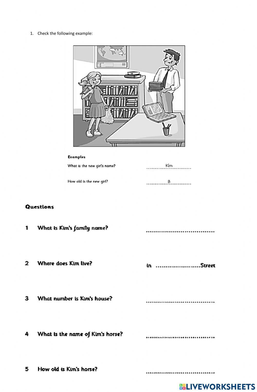 Listening - Reading and writing worksheet | Live Worksheets