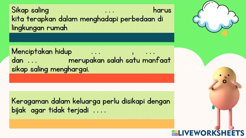 LKPD Tema 1-ST2-PB 4,5 6 (BI dan PPKn) 3294687 | Marufah