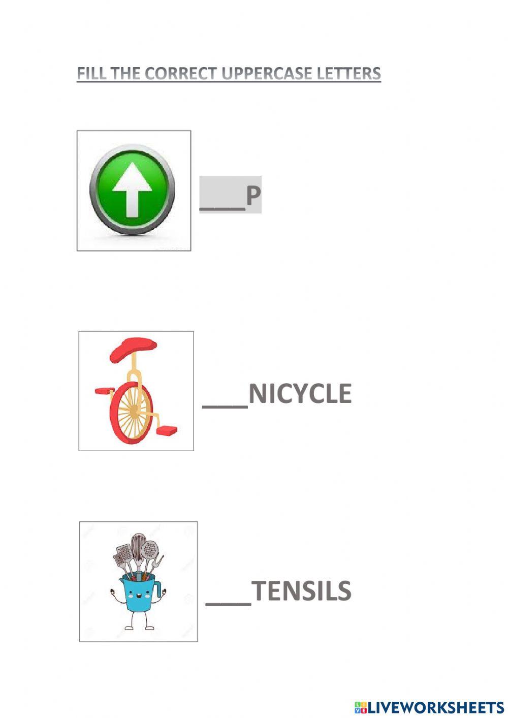 Choose the correct answer worksheet for Preschool | Live Worksheets