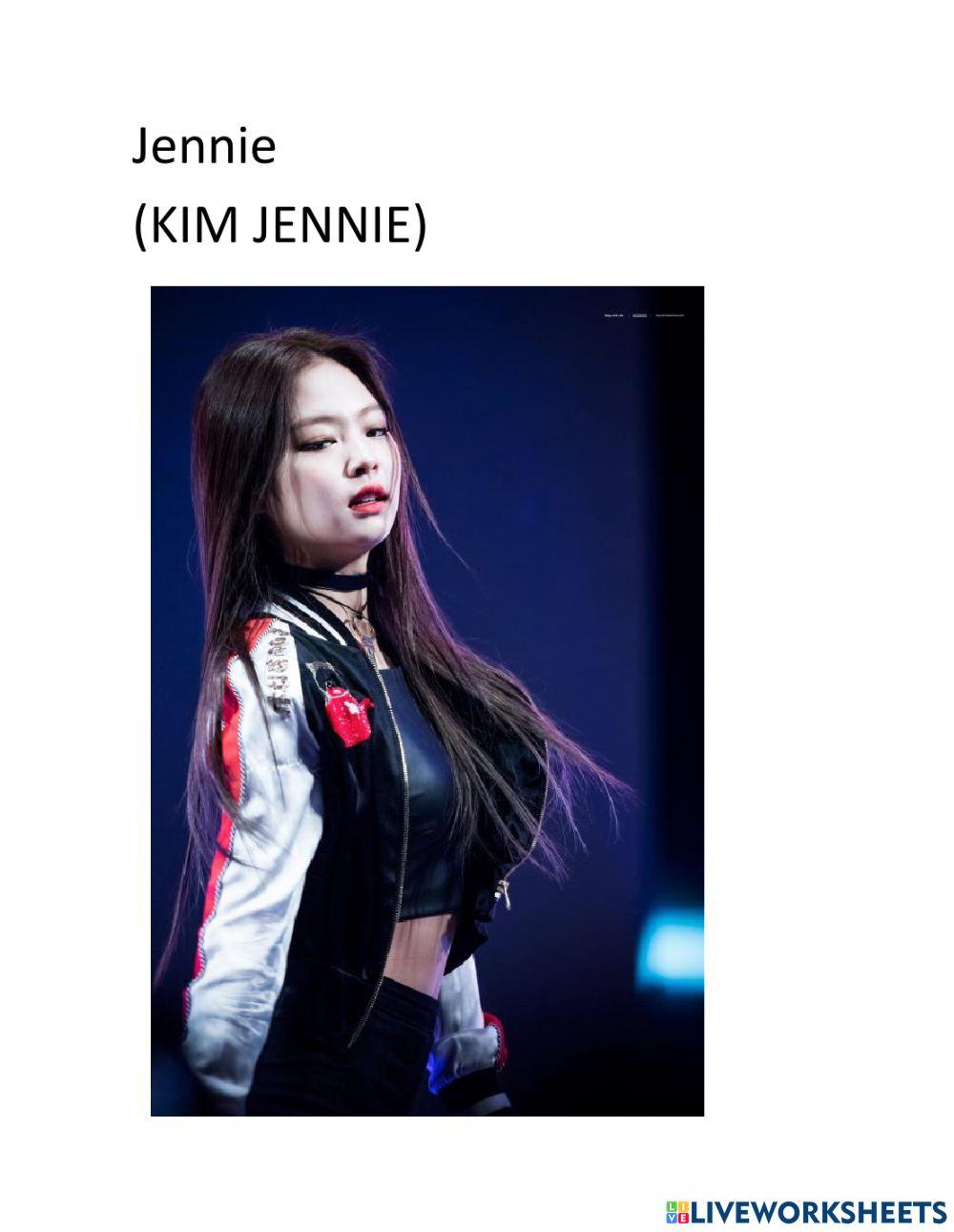 Examen de blackpink worksheet | Live Worksheets