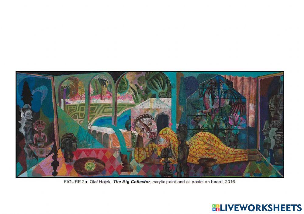 Visual art paper 1 part 1 worksheet | Live Worksheets