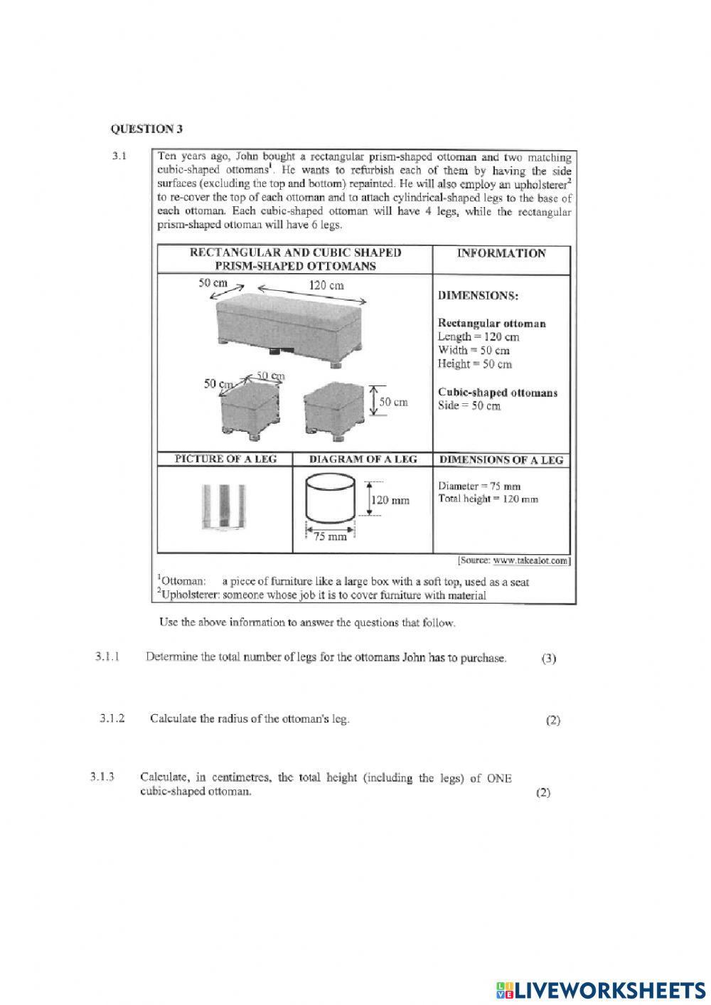 Math literacy paper 1 part 3 | Grace Vogt | Live