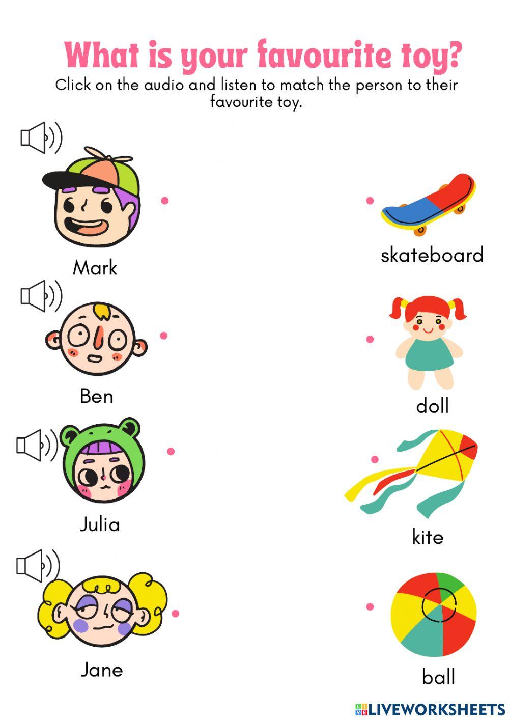 Remedial Worksheet (English Year 2 Unit 2) online exercise for | Live ...