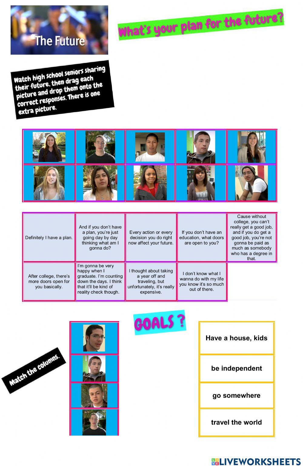 What's your pla… | Free Interactive Worksheets | 3299704