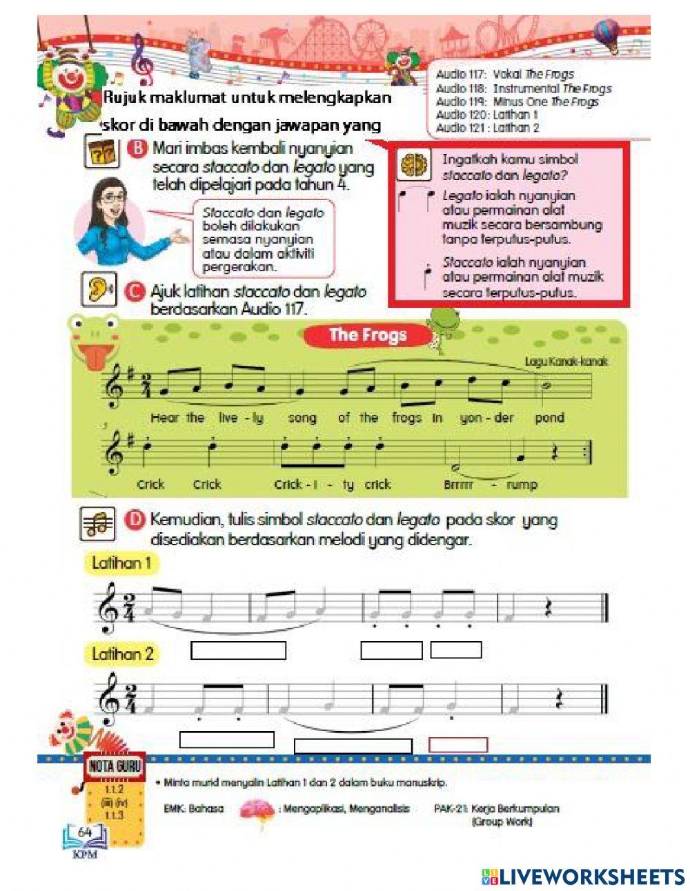 Tip Tap Tip Tap interactive worksheet | Live Worksheets