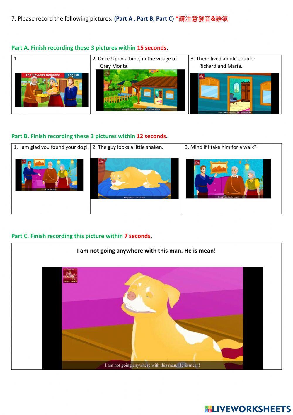 summer vacation assignment 4: The Envious Neighbor online exercise for ...