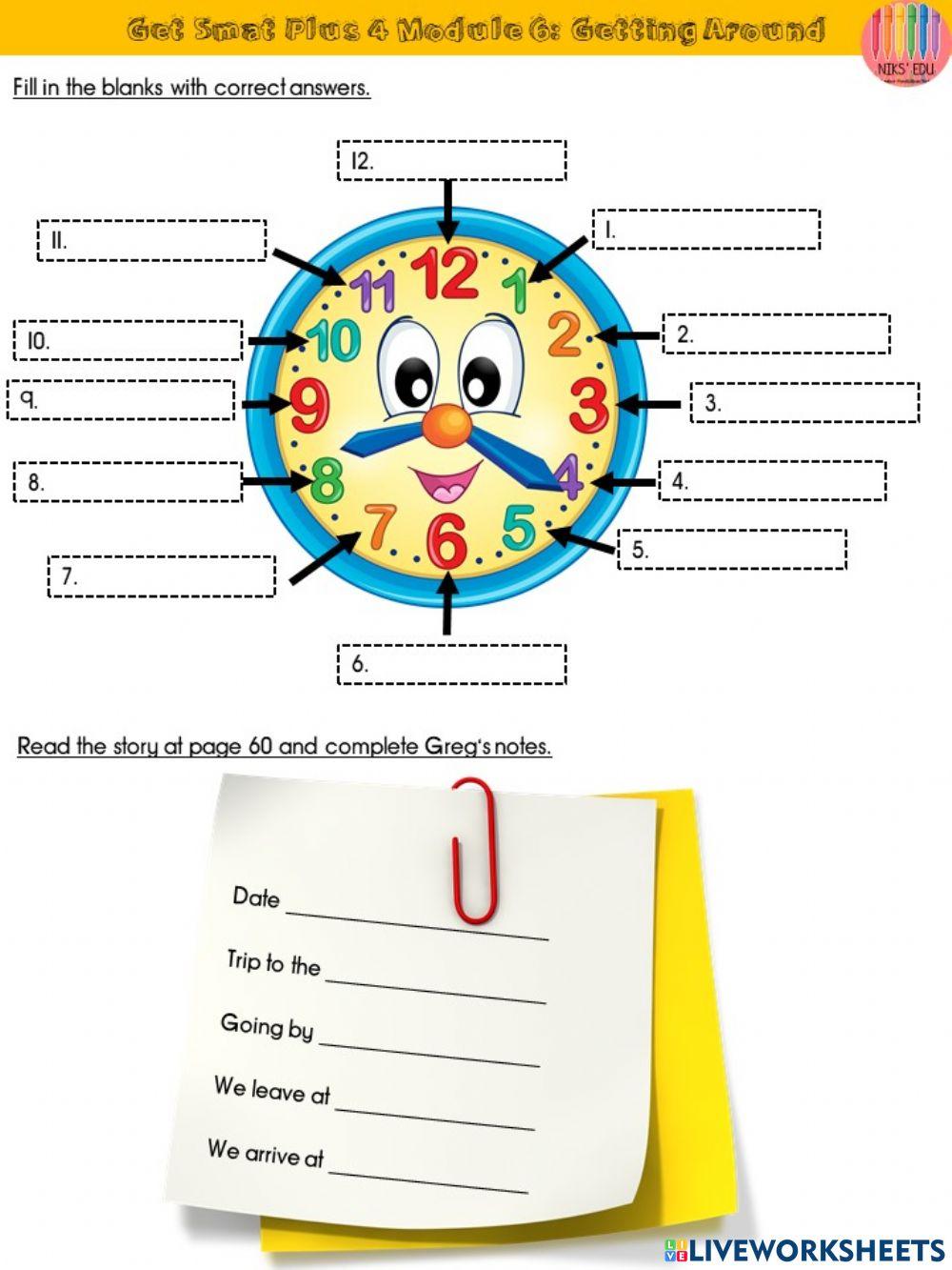Year 4: Getting Around-Reading worksheet | Live Worksheets