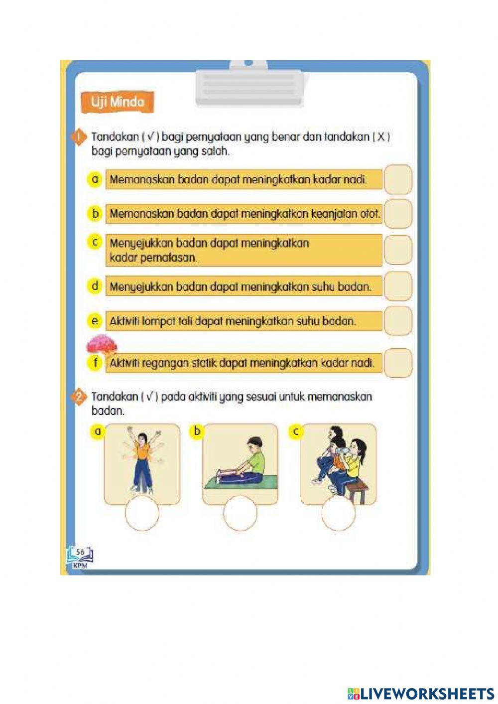 Kekal Ceria worksheet | Live Worksheets