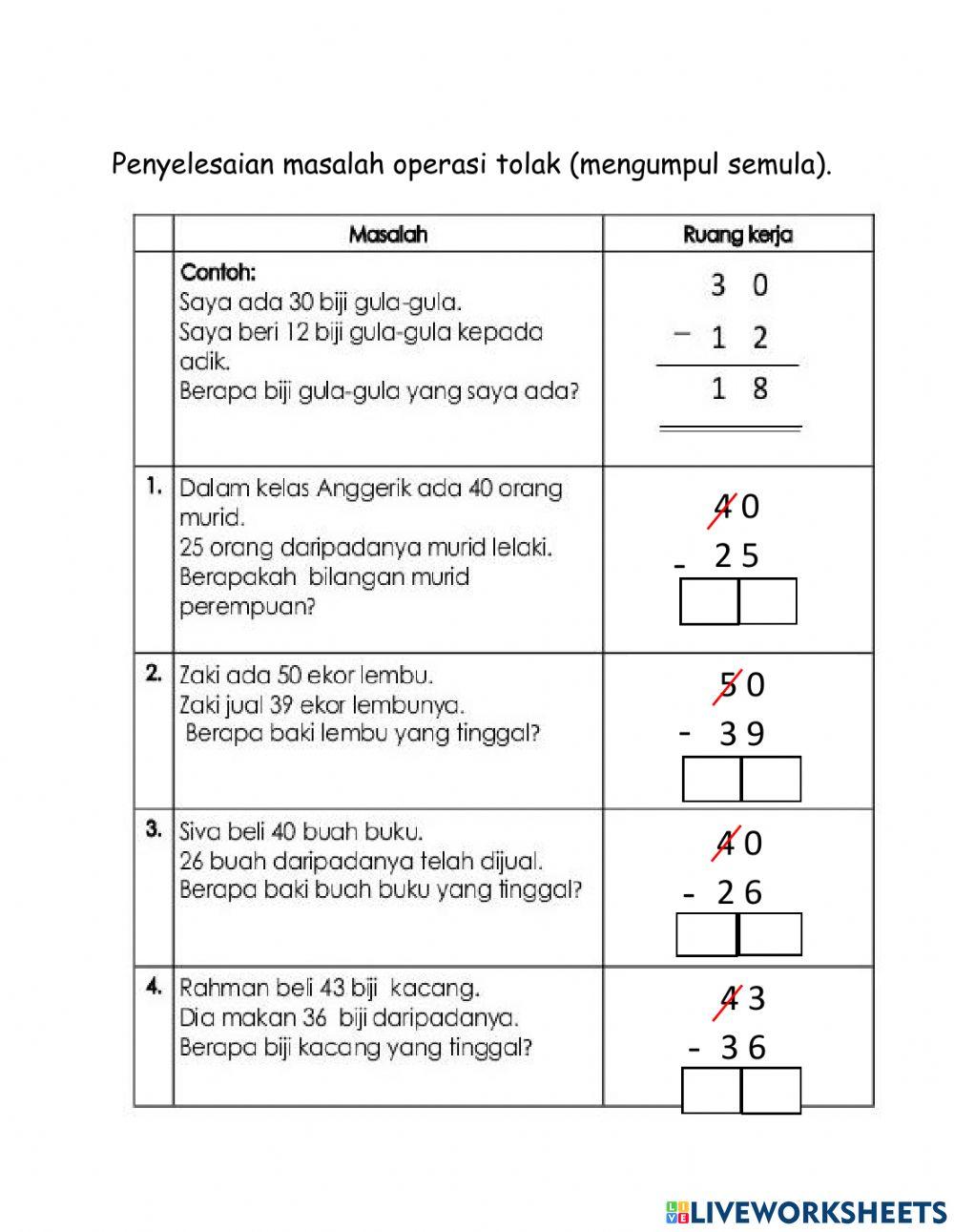 Tolak online worksheet for PPKI | Live Worksheets