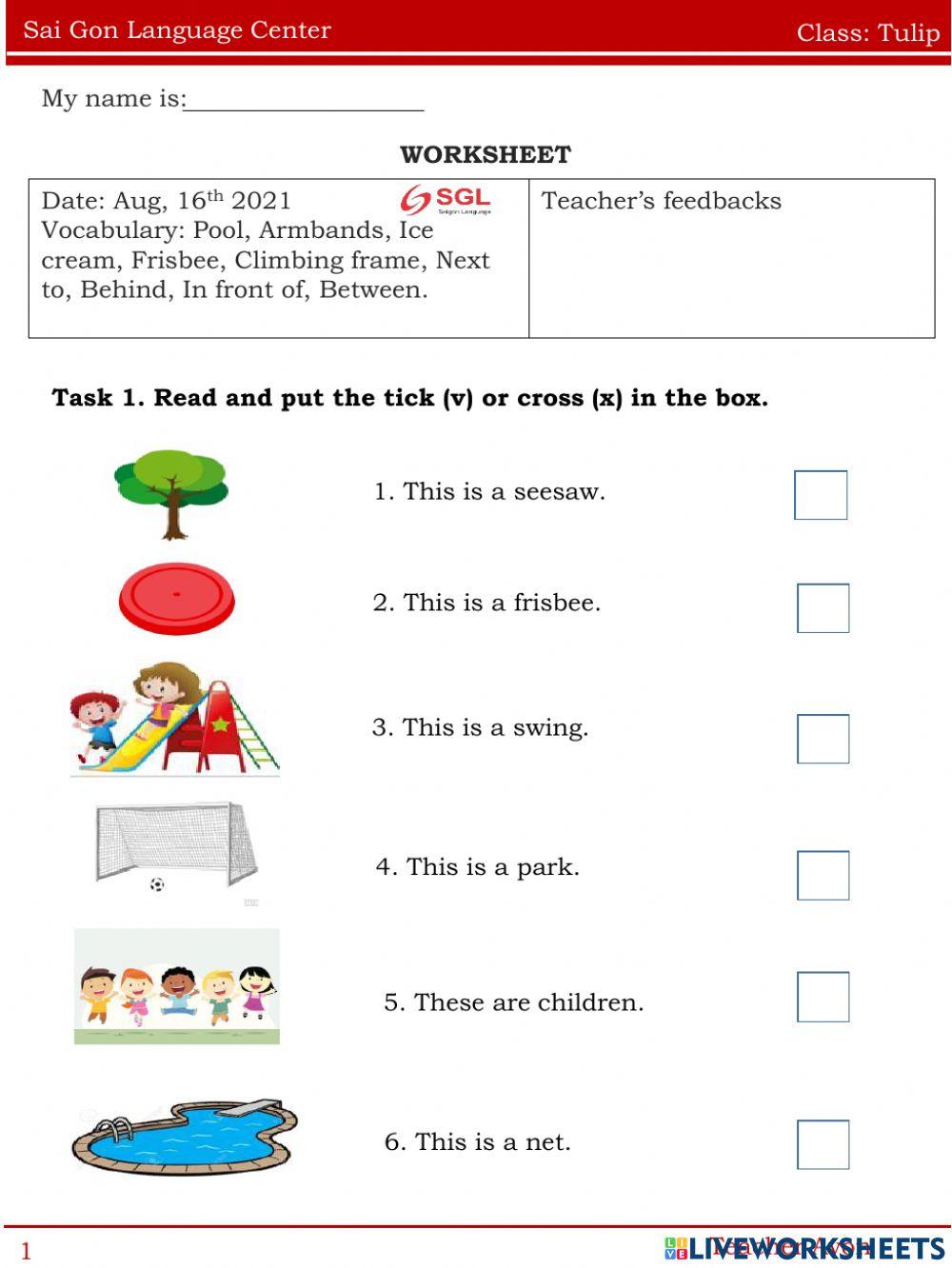 Worksheet Tulip interactive worksheet | Live Worksheets