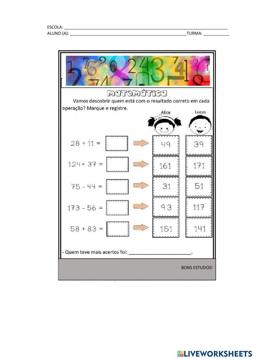 Atividades De Matematica 3o Ano Atividades Facil – Bilarasa