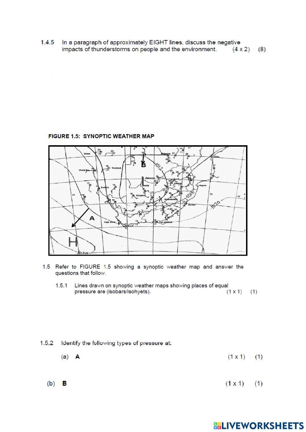 Geography paper… | Free Interactive Worksheets | 1273213