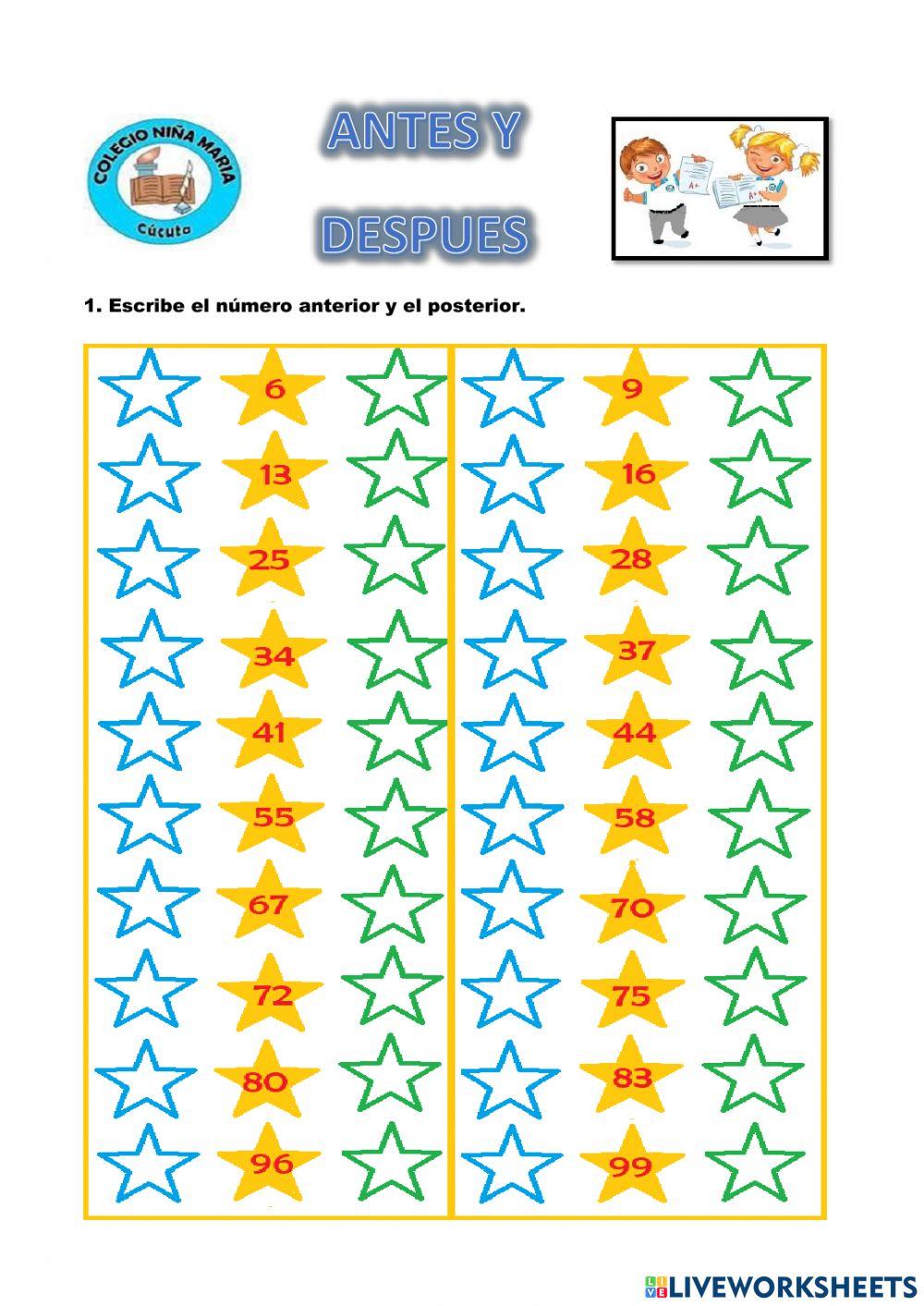 Antes y después free worksheet | Live Worksheets Antes y después free worksheet | Live Worksheets