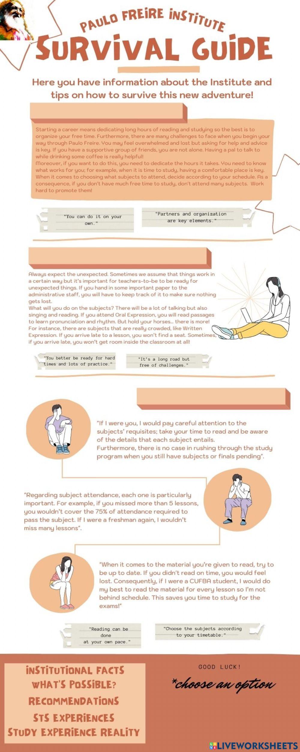 Paulo Freire Survival Guide 1271196 | Daniela_qvd | Live