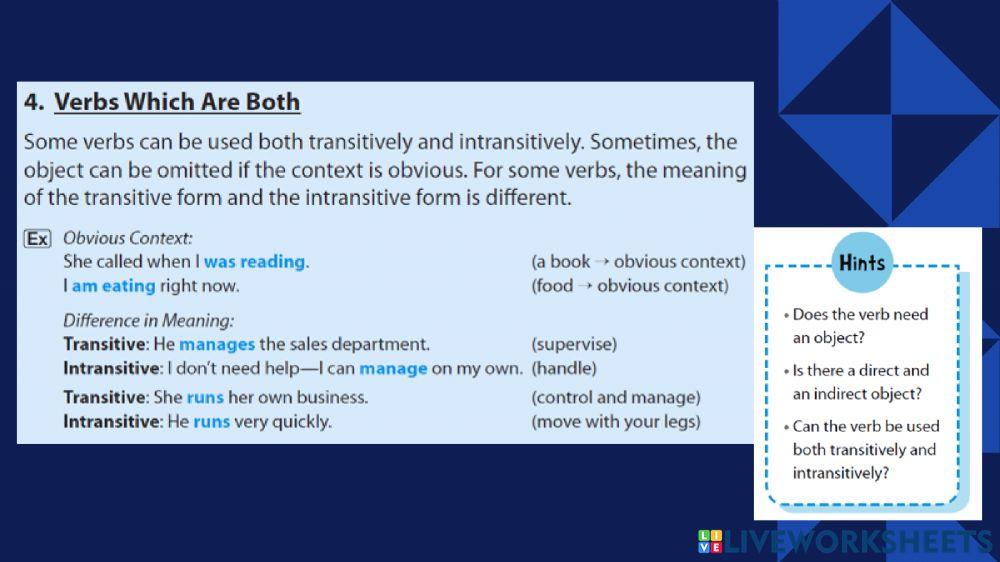 Homework 10th worksheet | Live Worksheets
