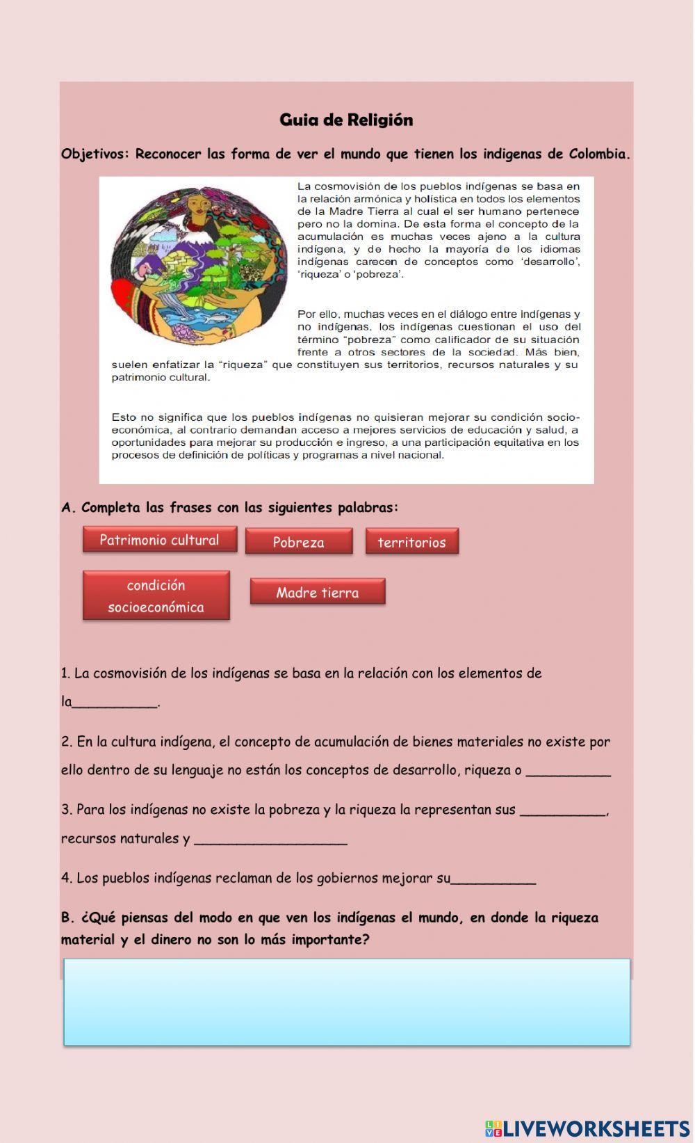 ETICA Y RELIGIÓ… | Free Interactive Worksheets | 5128720