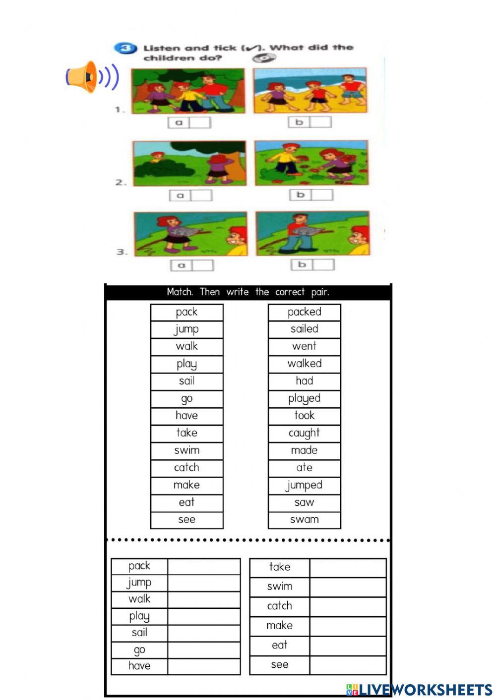 Year 3 Module 9 Smart Kid Past Tense 1271745 | nurun83