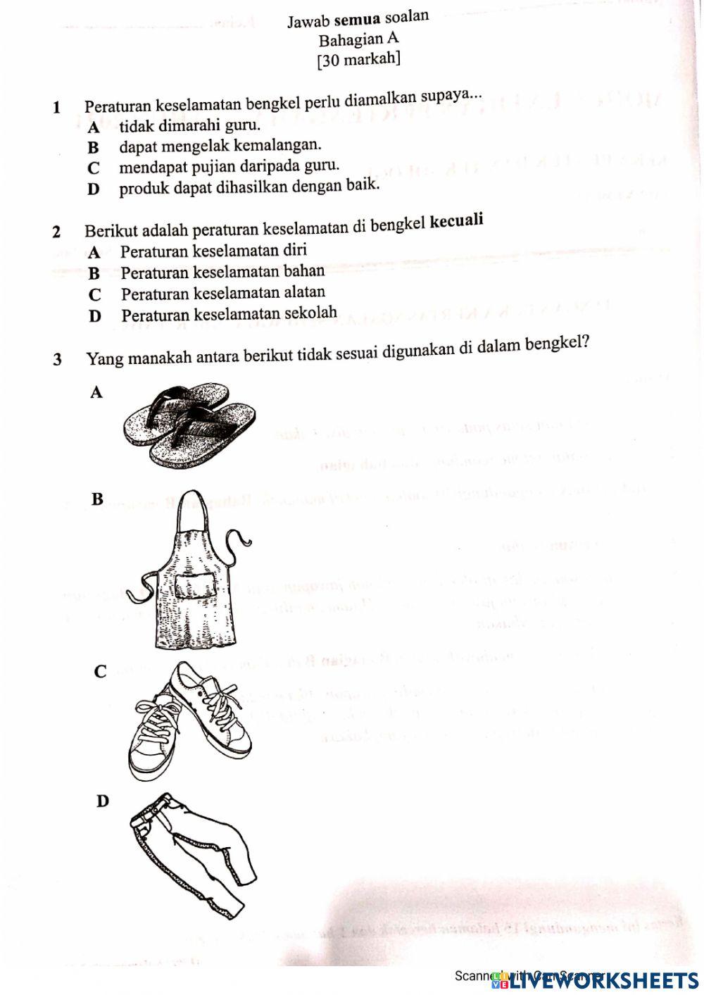 Pentaksiran RBT Tahun 4 (new) online exercise for | Live Worksheets