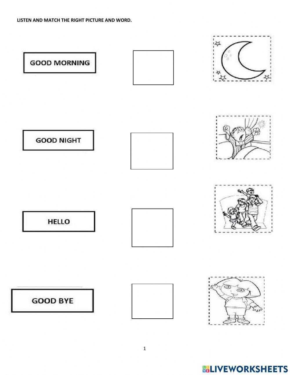 Simple instruction activity | Live Worksheets