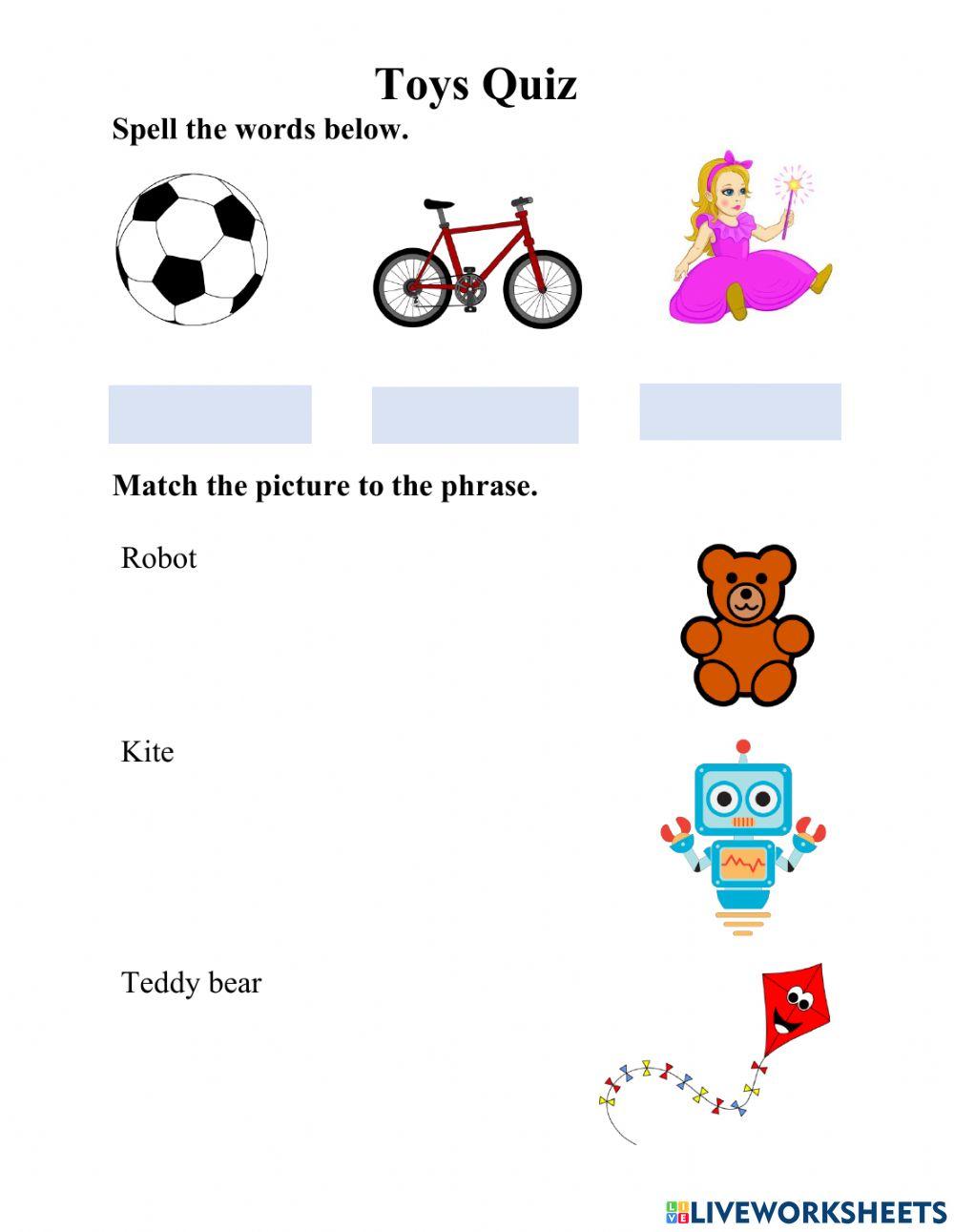 1-2 Toys Quiz 1272349 | Sally Deitchman | Live