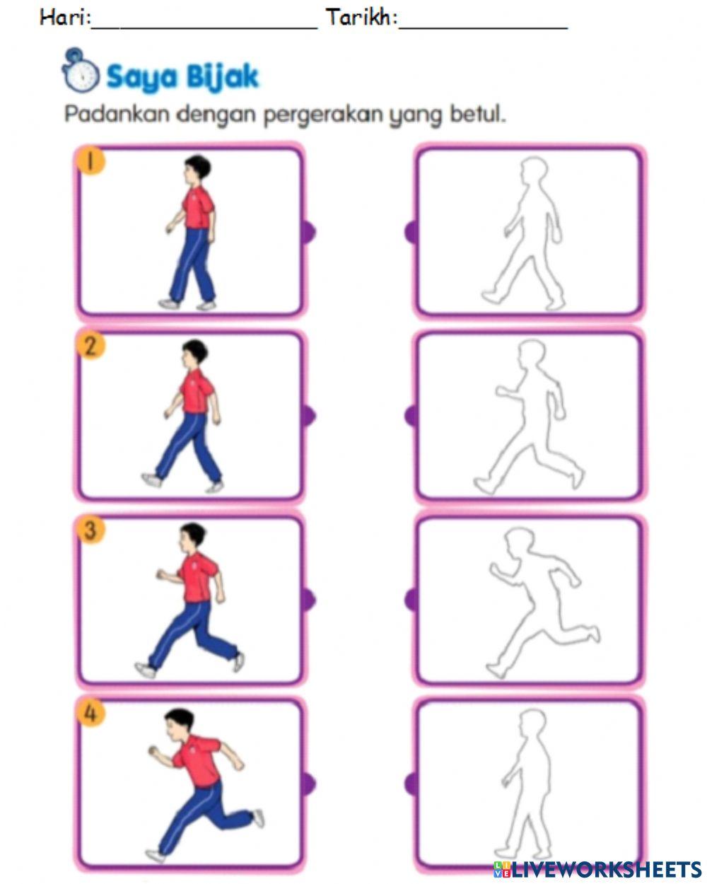 Lokomotor 1724 Roshimah Live Worksheets