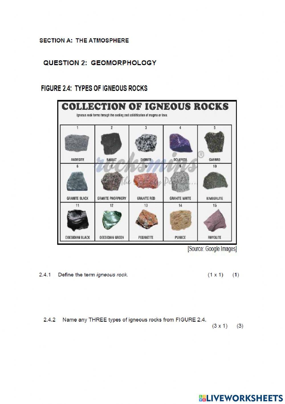 Geography paper… | Free Interactive Worksheets | 1273373