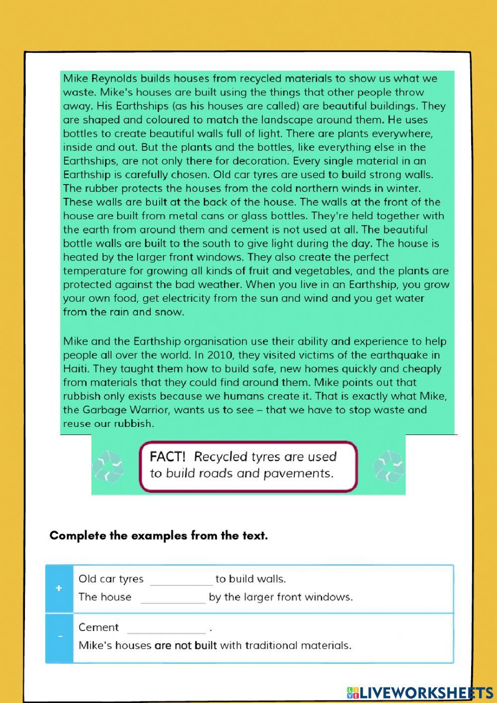 Reading comprehension- An article 3307823 | pazvlc | Live