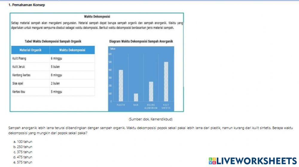 Pat exercise for 8 | Live Worksheets