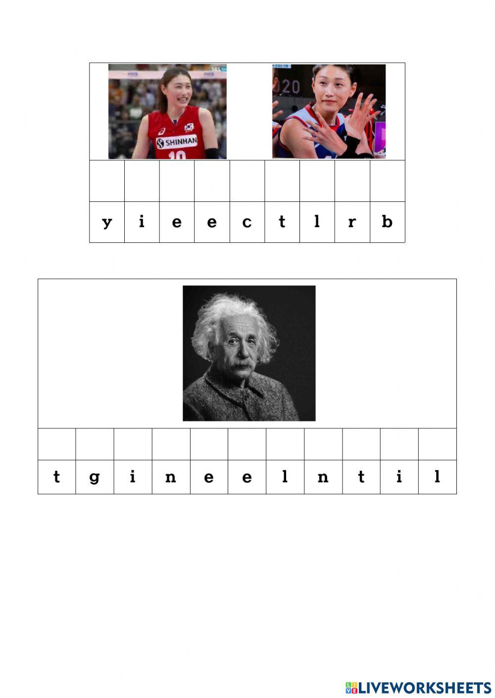 Lesson 5 words games(2nd graders) 6685775 | jongseon