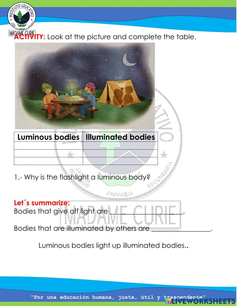 Week 19 science worksheet | Live Worksheets