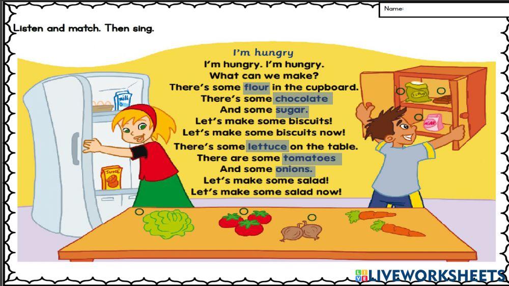 Unit 6 - Food, please! worksheet | Live Worksheets
