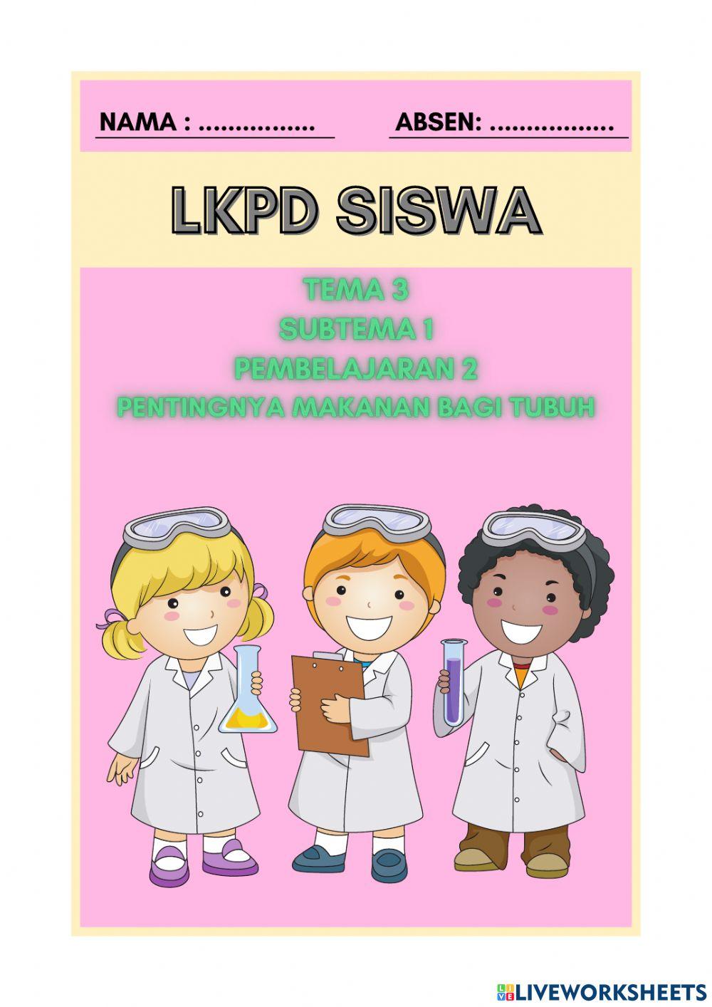 LKPD Kelas 5 Tema 3 | PRASETIO ANGGANA PUTRA | Live