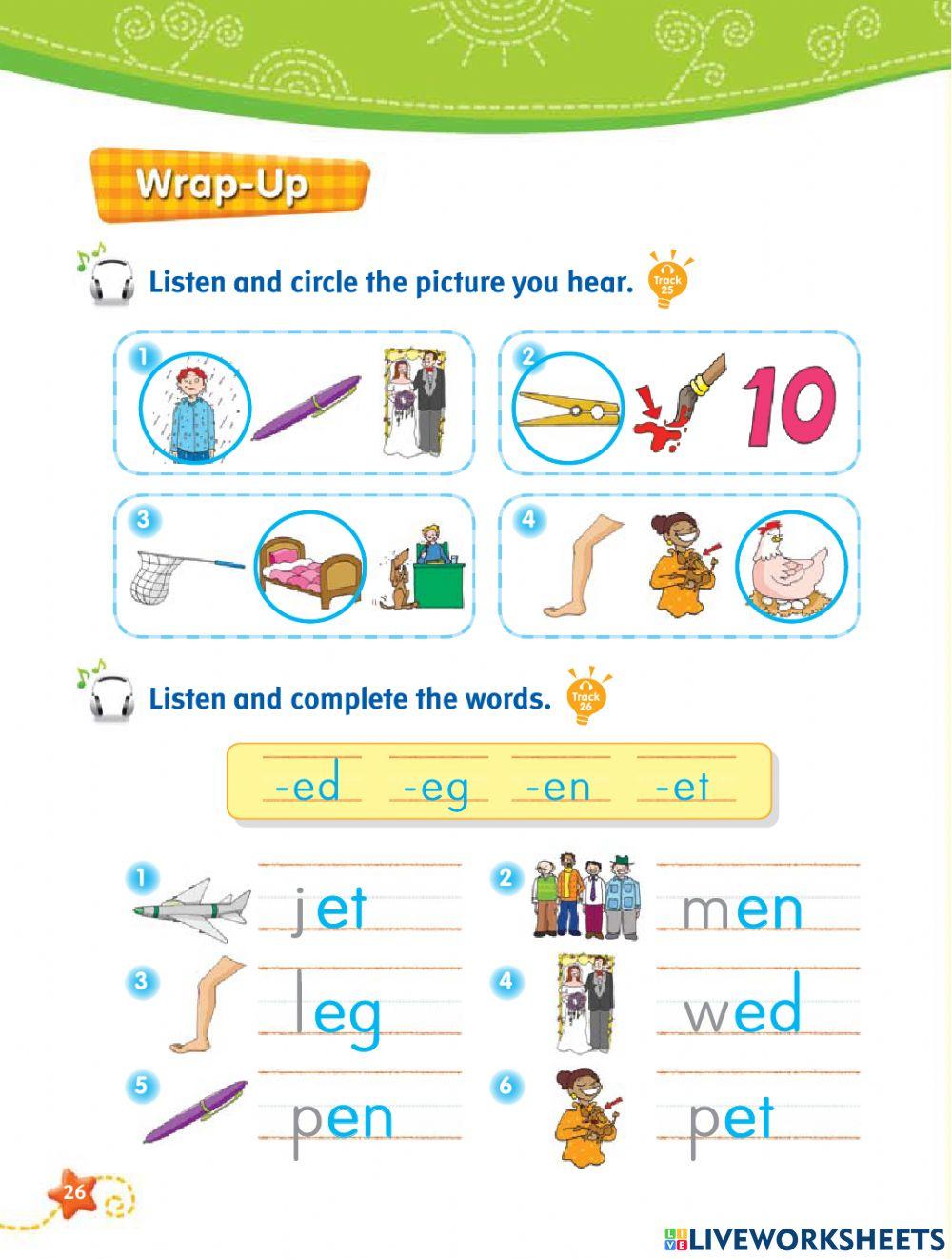 Sound Great 2 Lesson 3 worksheet | Live Worksheets