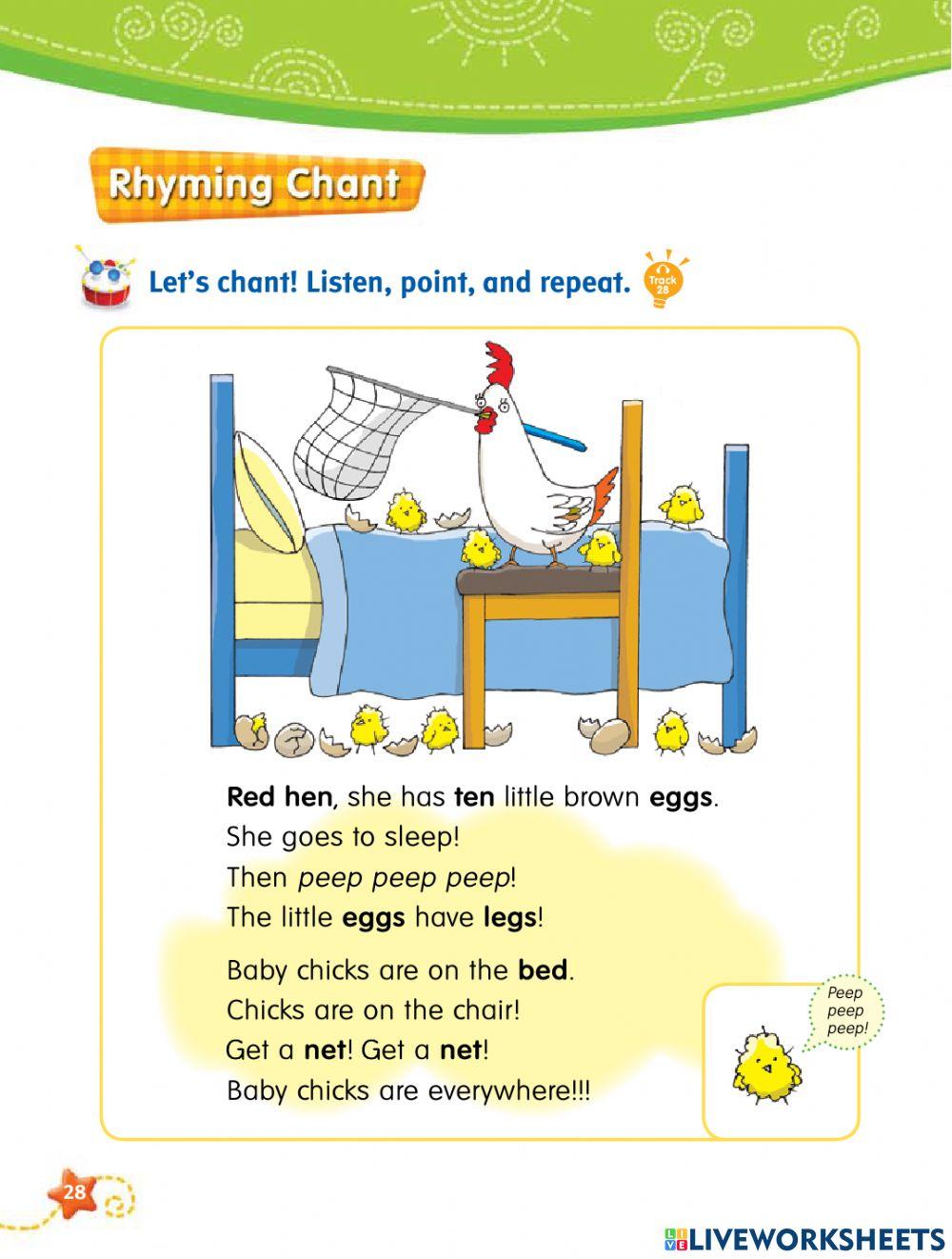 Sound Great 2 Lesson 3 worksheet | Live Worksheets