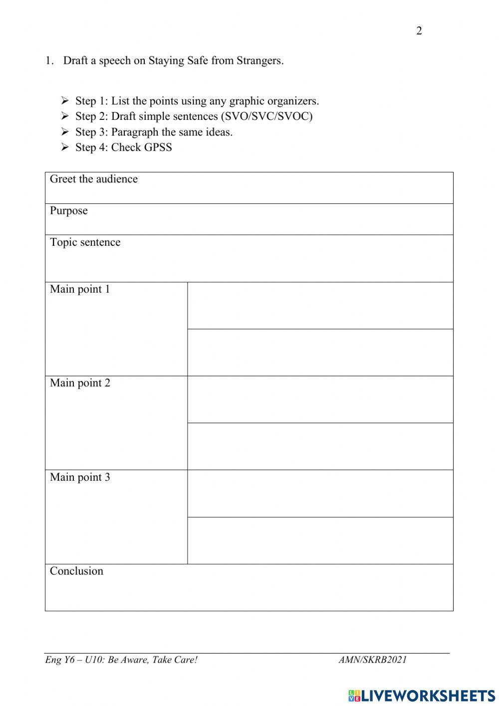 Unit 10 : Be Aware, Take Care interactive worksheet | Live Worksheets