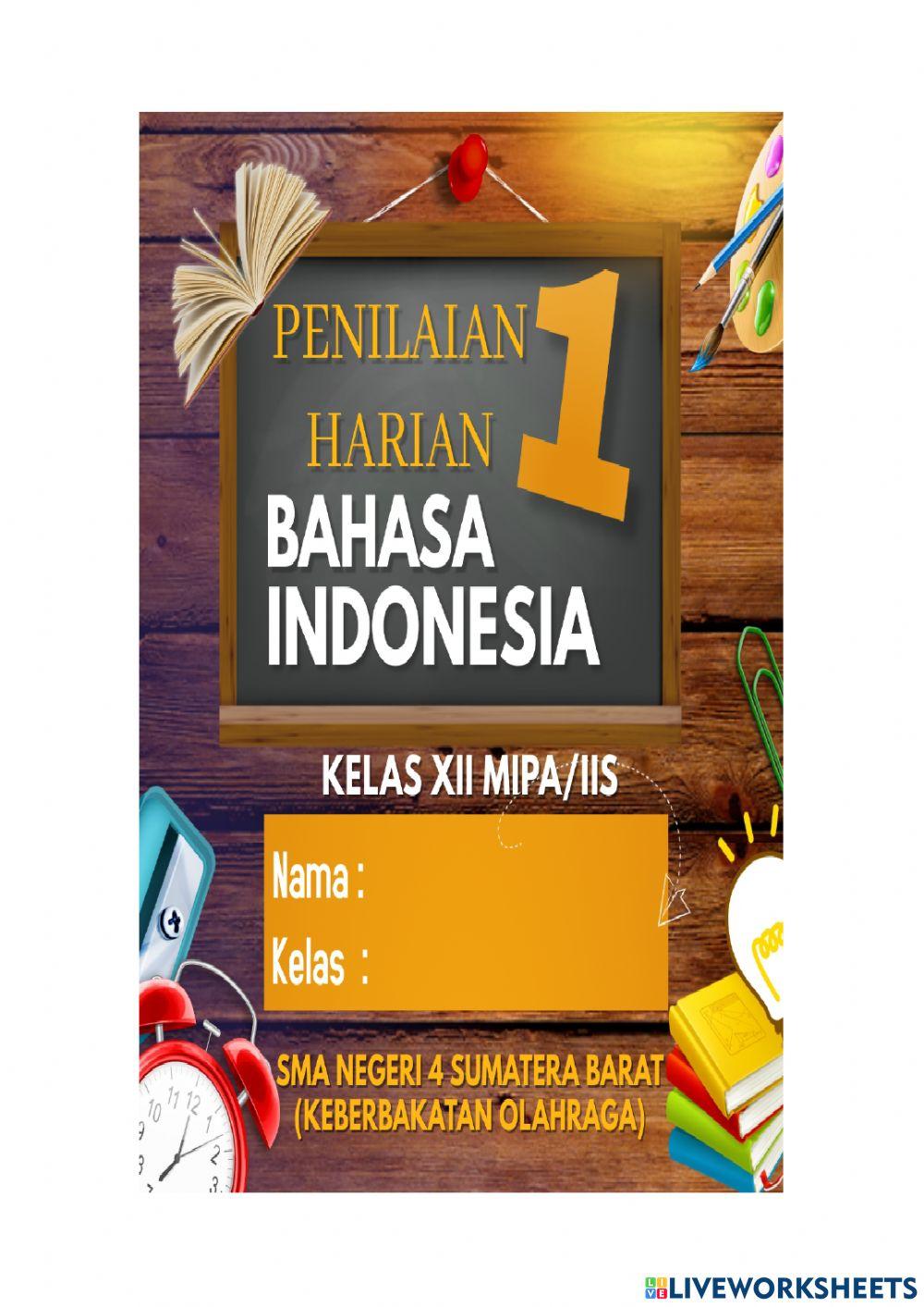 Penilaian Harian Basindo 1279507 | monmonika | Live