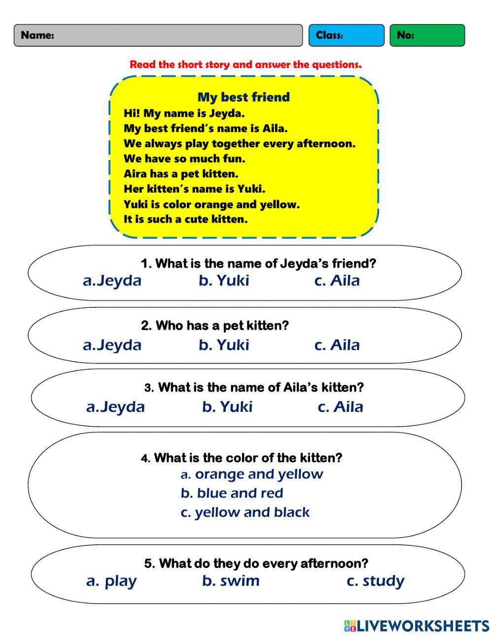 Short story: Me and my Friend 3707052 | Eisor | Live